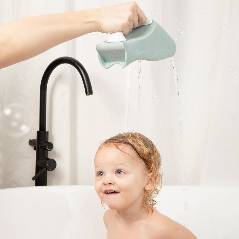 Dolphin Bath Rinser Cup - Blue – Jool Baby